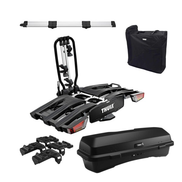 Thule Kupplungsfahrradträger Easy Fold XT 2 inkl. verschiedene ...